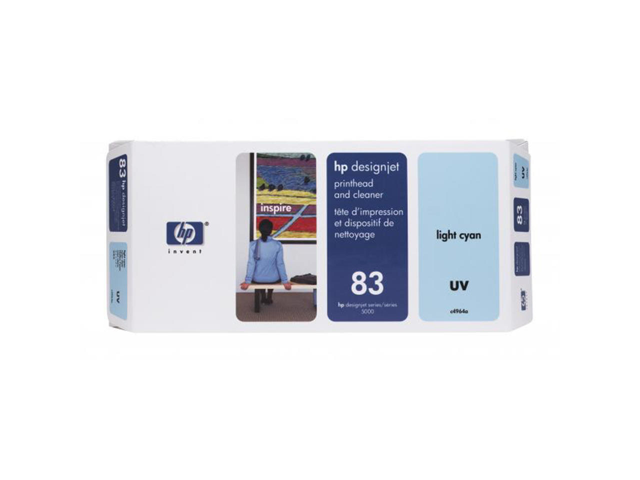 HP 83 Light Cyan UV Printhead and Printhead Cleaner | Desktop.bg ...