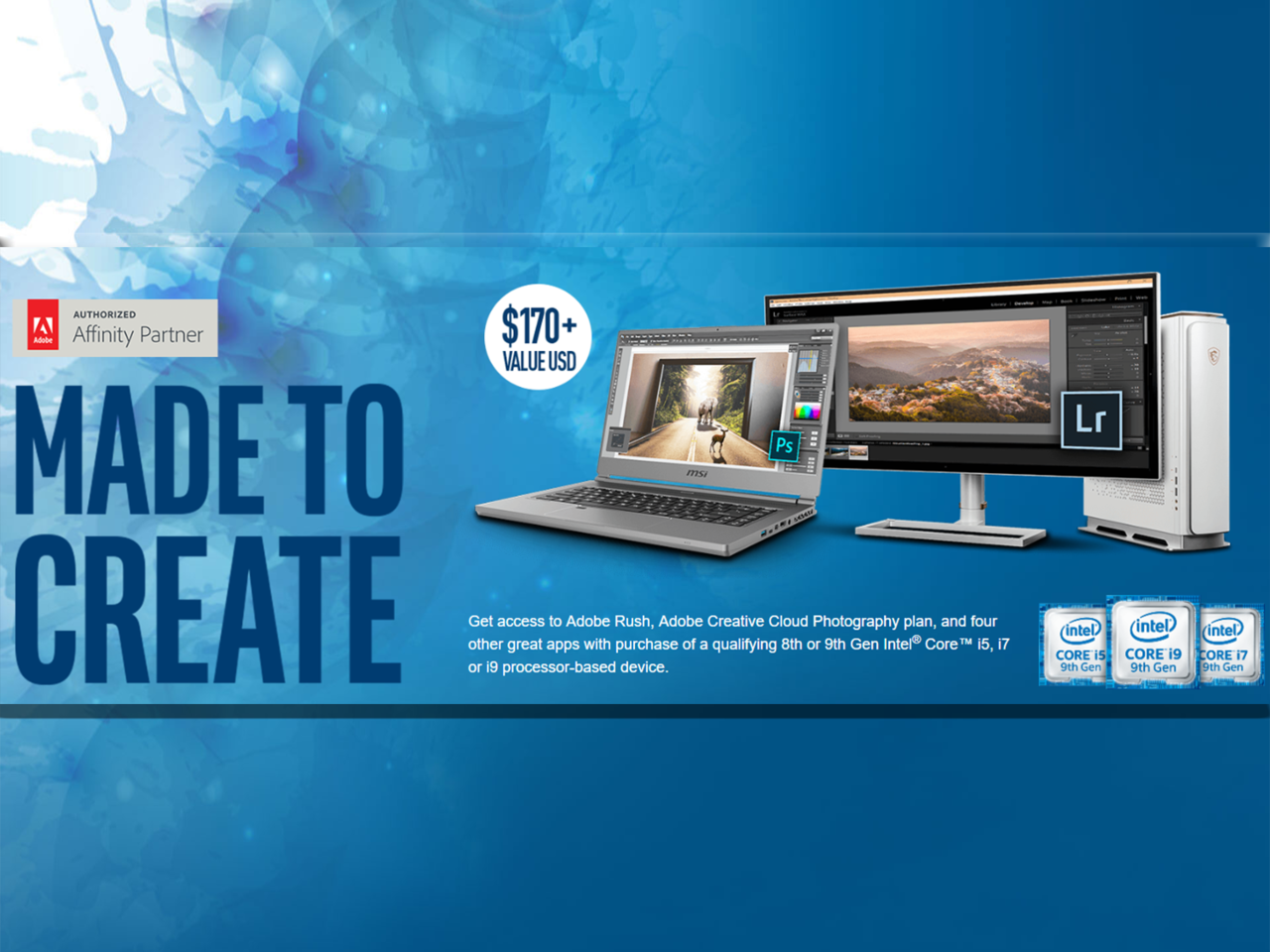 MSI Adobe Creator pack | Desktop.bg - Мощни PC Гейминг конфигурации ...