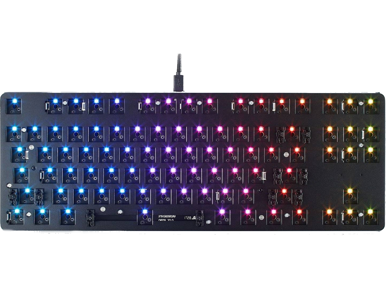 Glorious RGB GMMK TKL ANSI-Layout, основа за геймърска клавиатура ...
