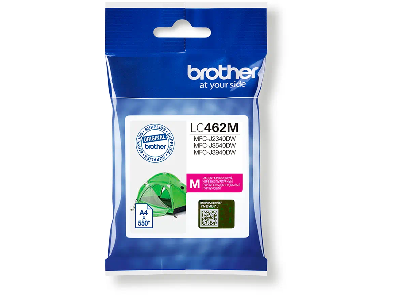 Оригинален Brother LC462M Magenta Ink Cartridge | Desktop.bg - Мощни PC ...