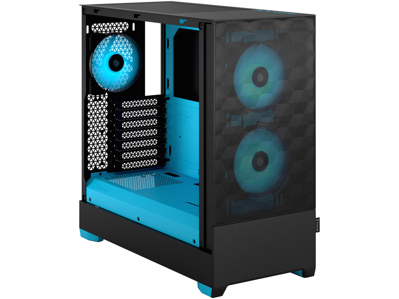 Fractal Design POP AIR RGB Cyan Core TG CLR | Desktop.bg - Мощни PC ...