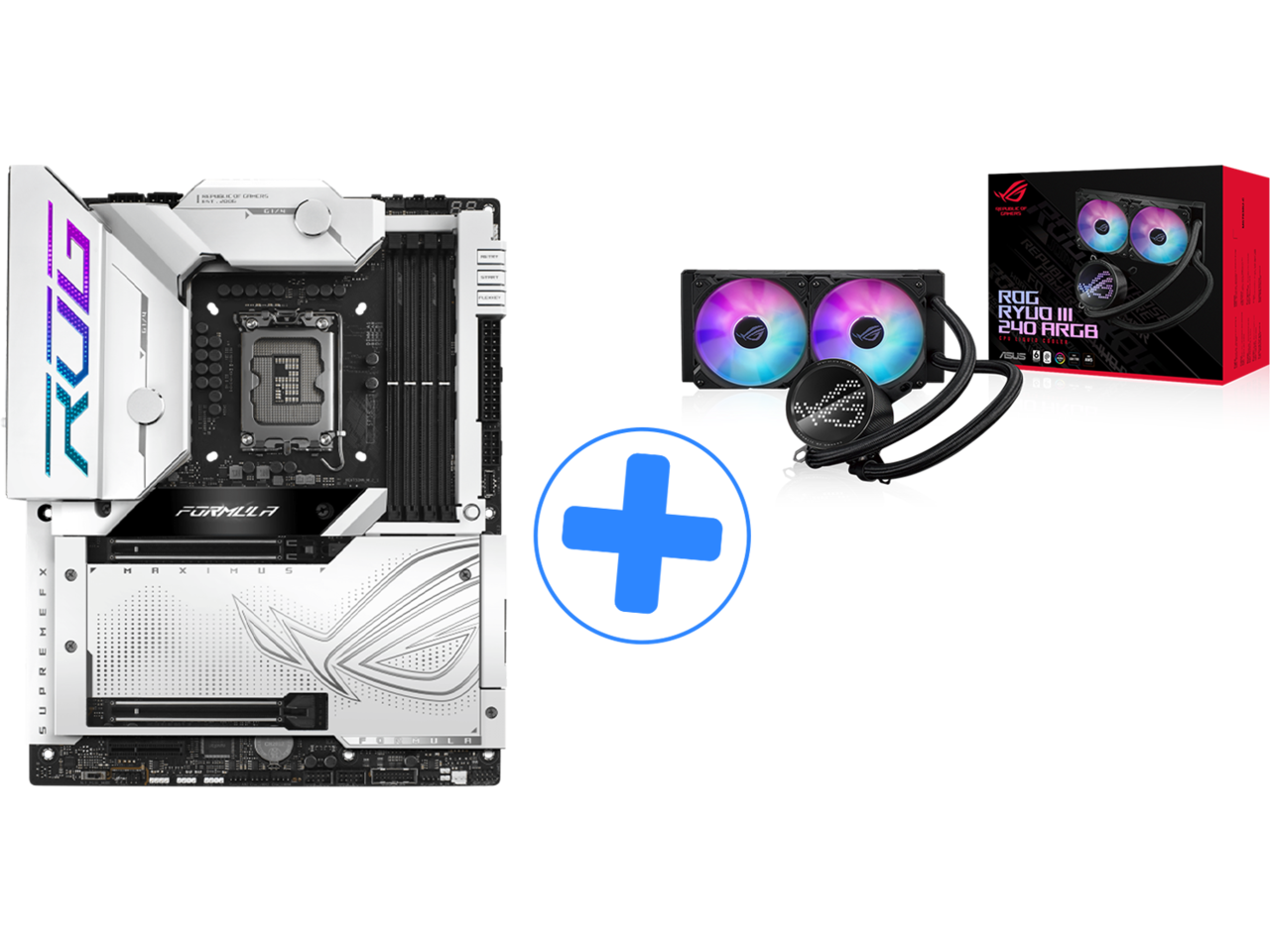 ASUS ROG MAXIMUS Z790 FORMULA + ASUS ROG RYUO III 240 ARGB | Desktop.bg ...