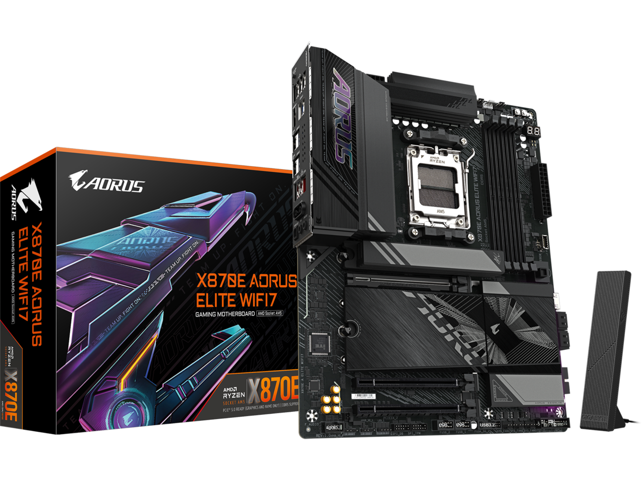 GIGABYTE X870E AORUS ELITE WIFI7 | Desktop.bg - Мощни PC Гейминг ...
