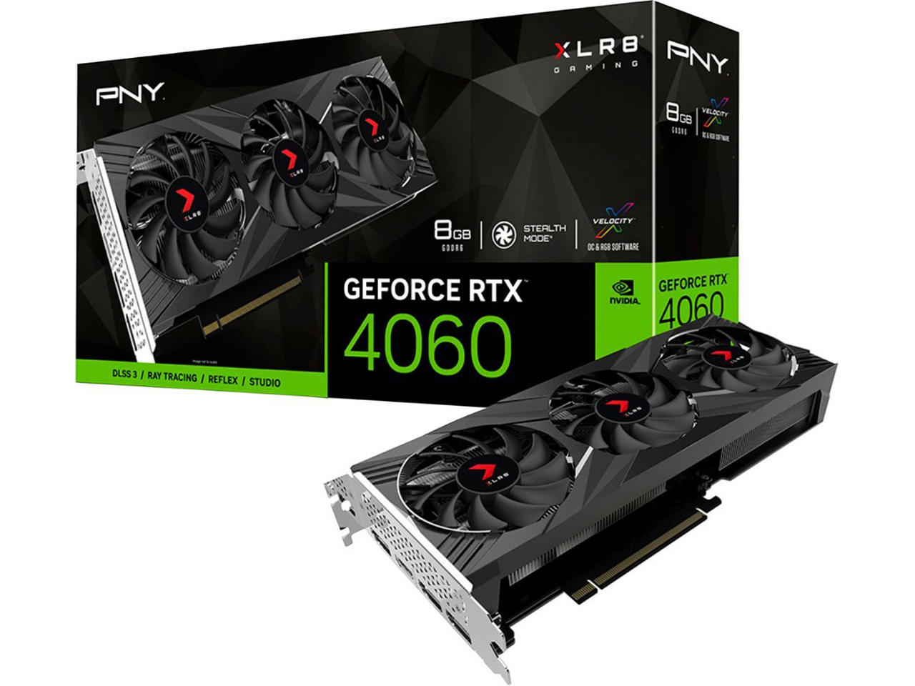 PNY GeForce RTX 4060 8GB XLR8 Gaming VERTO EPIC-X RGB | Desktop.bg ...