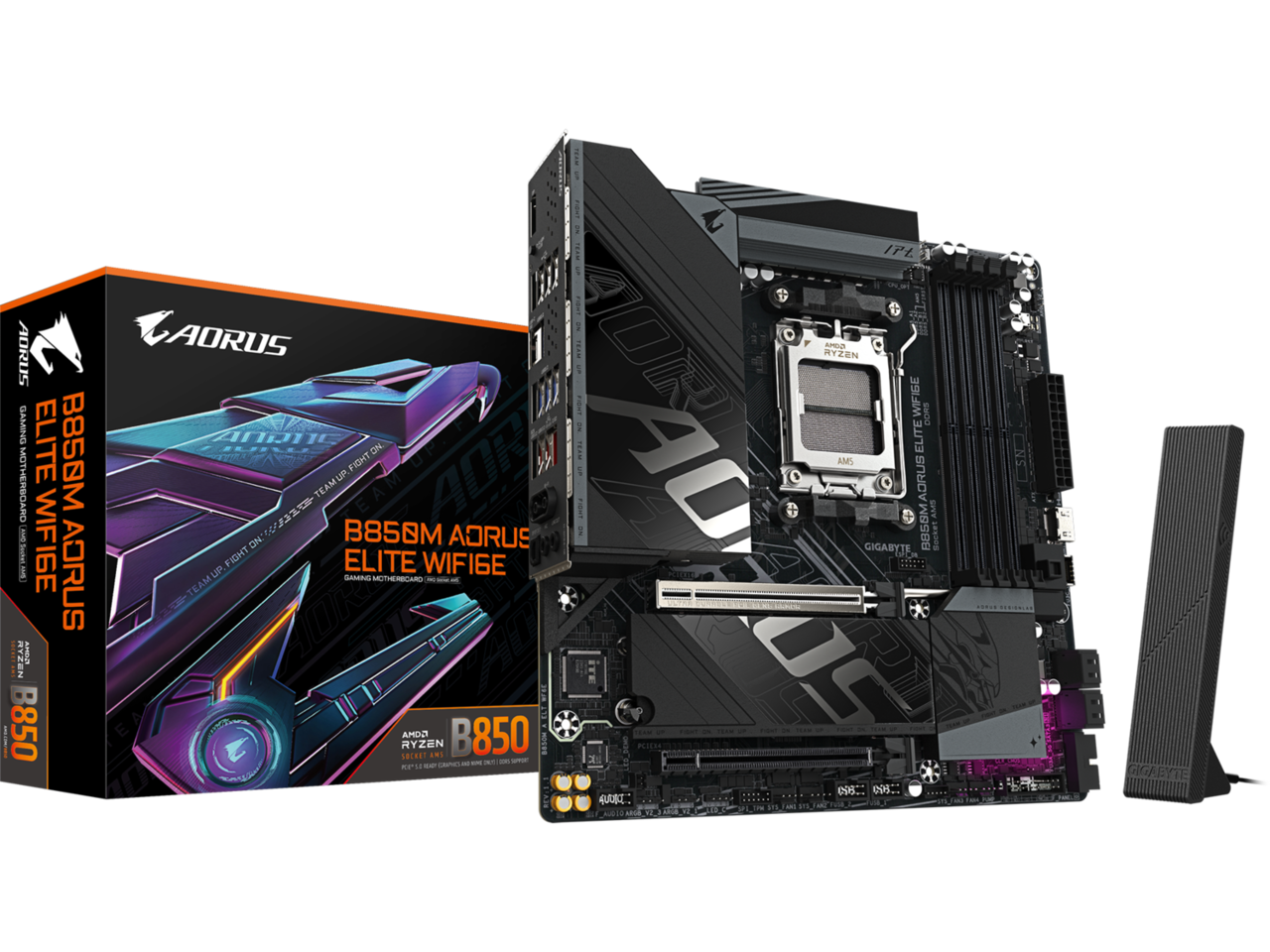 GIGABYTE B850M AORUS ELITE WIFI6E | Desktop.bg - Мощни PC Гейминг ...