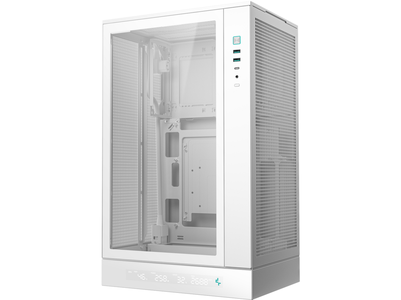 DeepCool CH270 DIGITAL WH | Desktop.bg - Мощни PC Гейминг конфигурации ...
