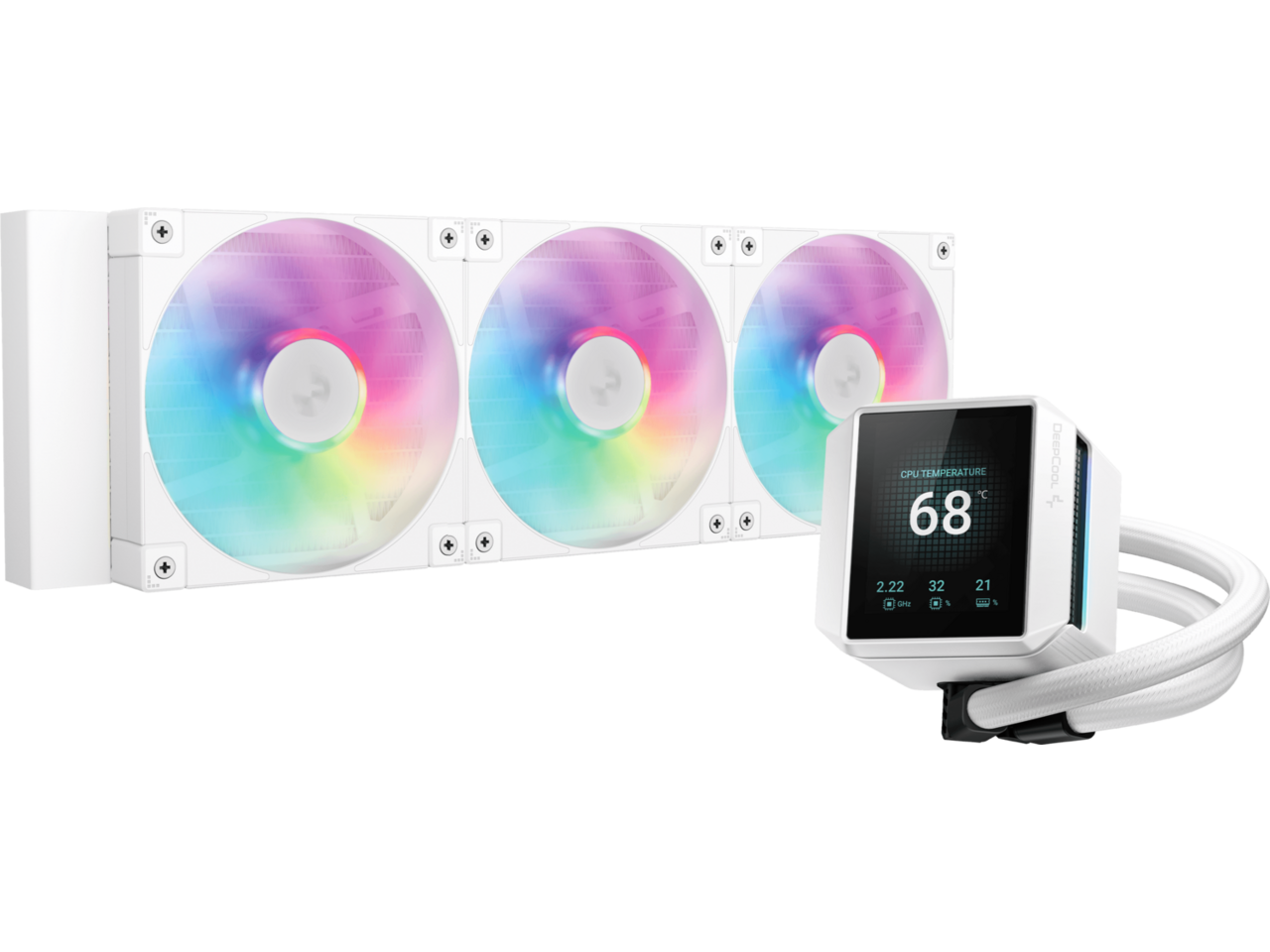DeepCool MYSTIQUE 360 WH ARGB | Desktop.bg - Мощни PC Гейминг ...